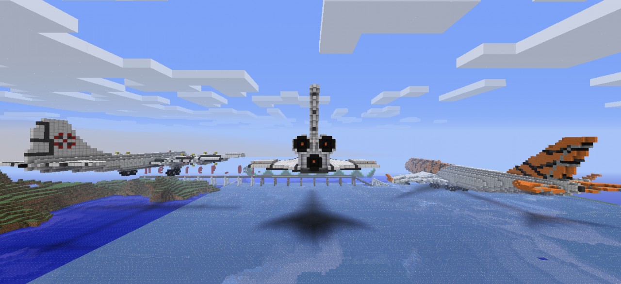 Space Shuttle Minecraft Map