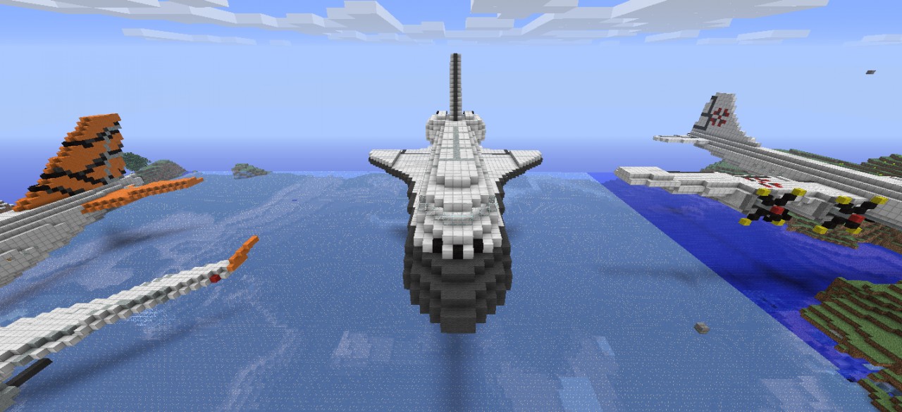 Space Shuttle Minecraft Map