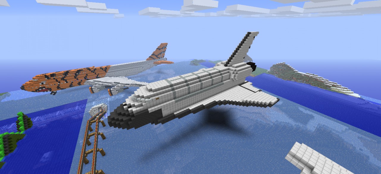 Space Shuttle Minecraft Map