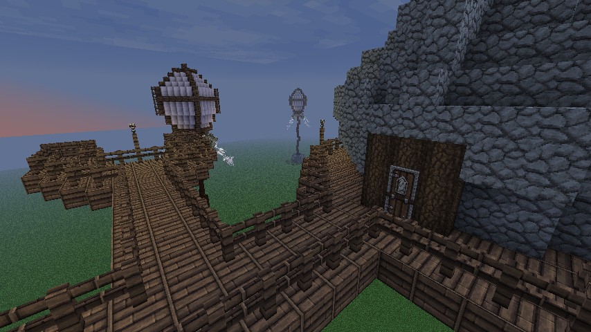 Small air mining operation Minecraft Map