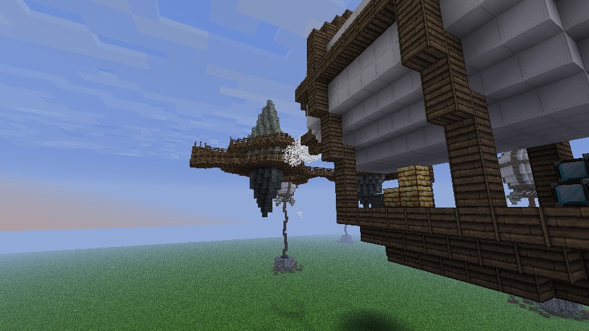 Small air mining operation Minecraft Map