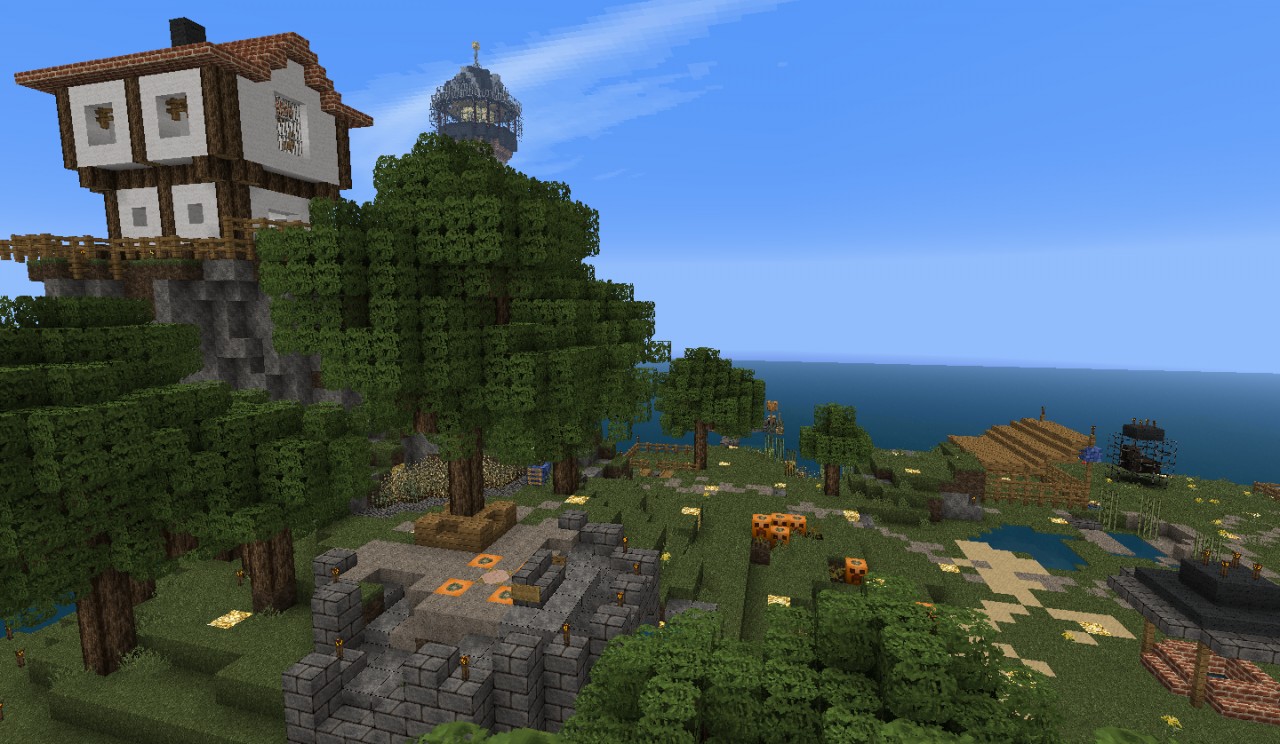 Fantasy Island Minecraft Map