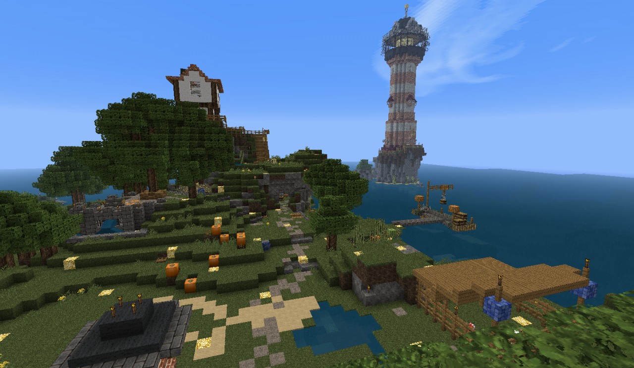 Fantasy Island Minecraft Map