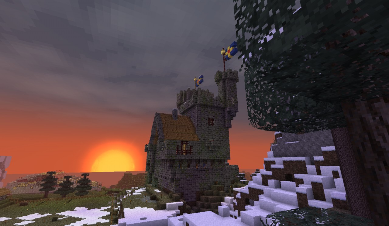 Tiny castle Minecraft Map