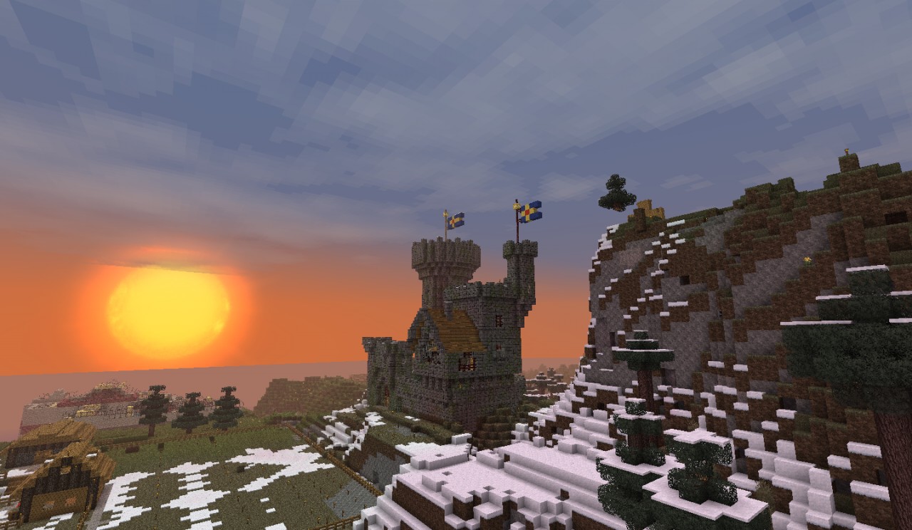 Tiny castle Minecraft Map