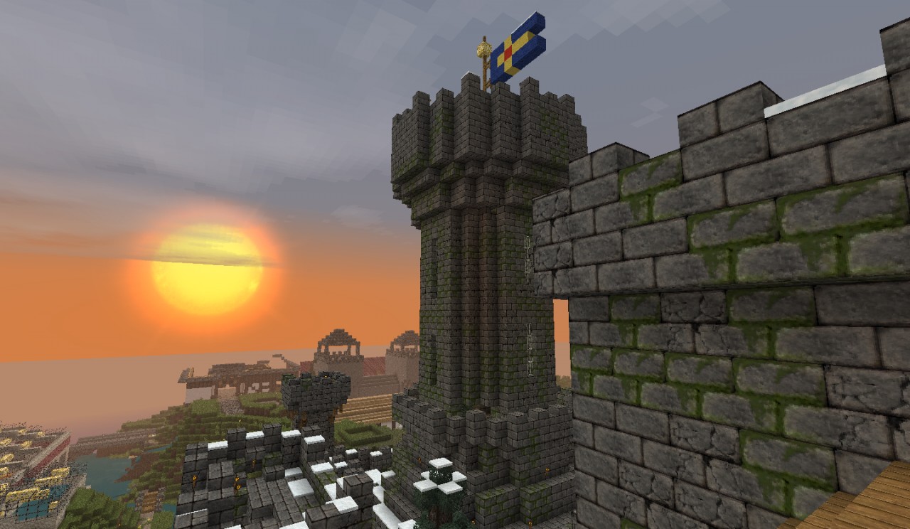 Tiny castle Minecraft Map