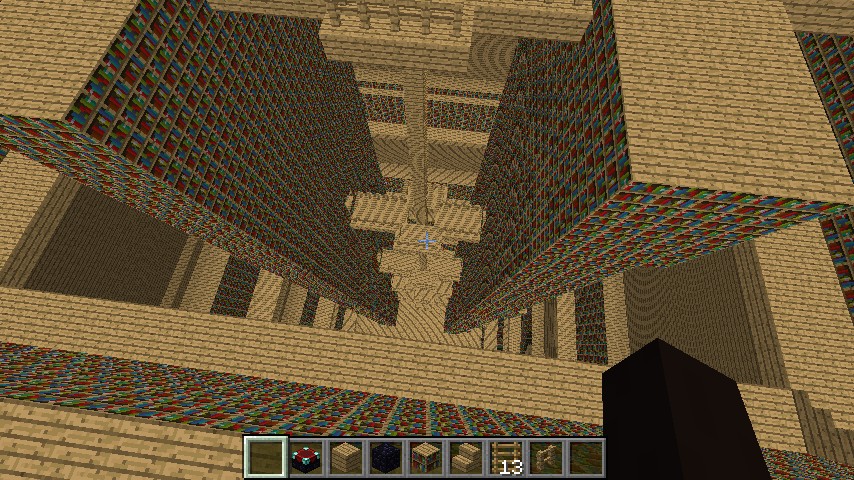 Red's Giant Library *HUGE!* Minecraft Map