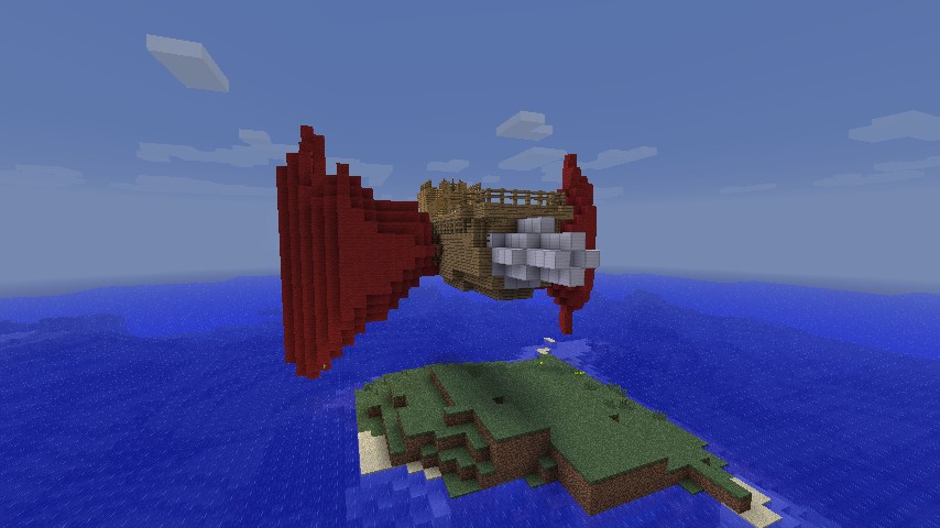 Airship: the Crimson Cannon Minecraft Map
