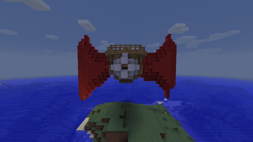 Airship: the Crimson Cannon Minecraft Map