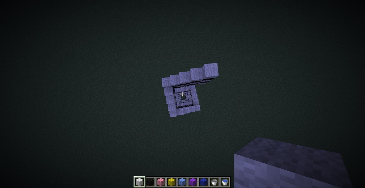 black an white Minecraft Map