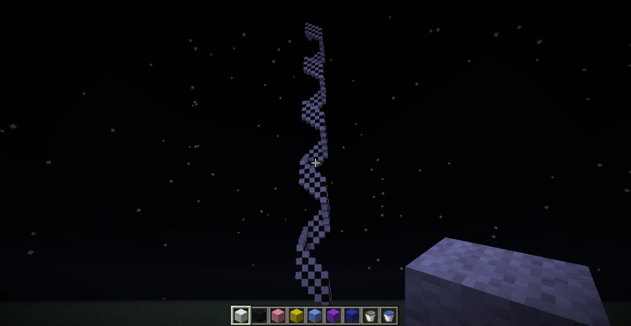 black an white Minecraft Map