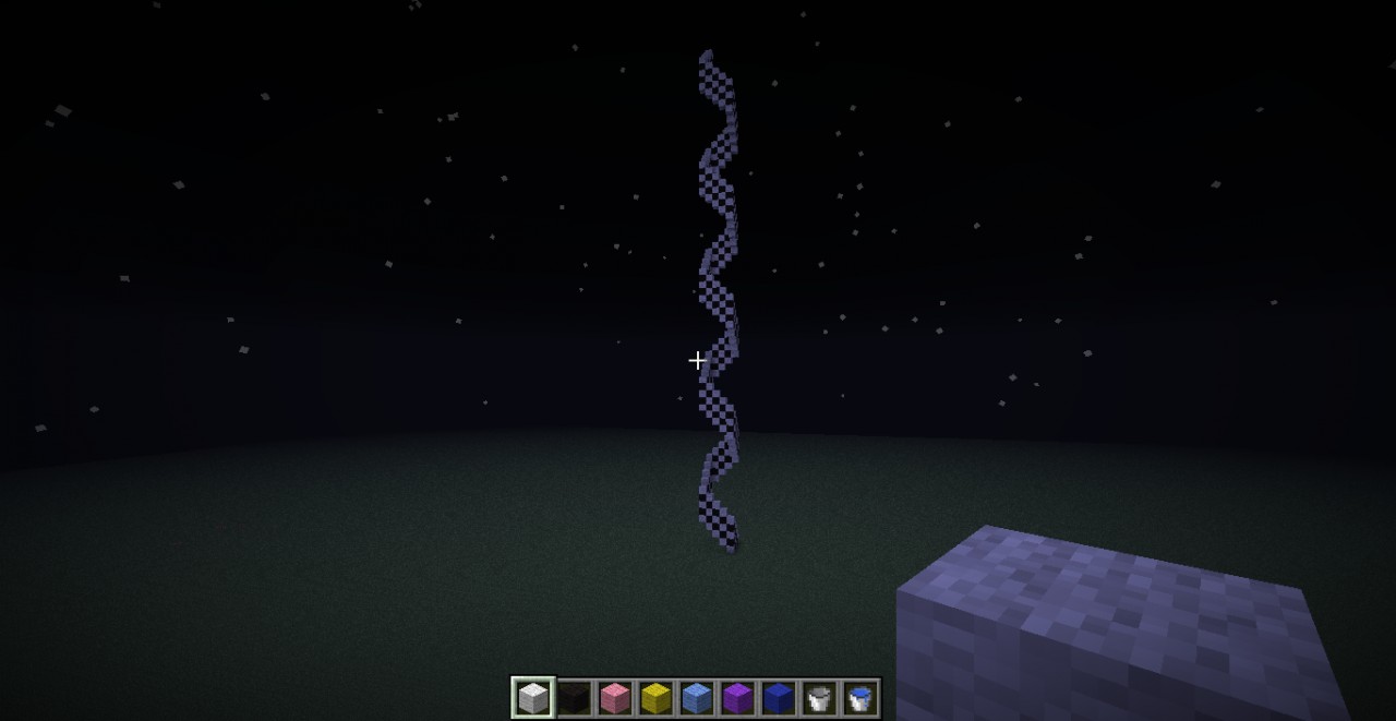 black an white Minecraft Map