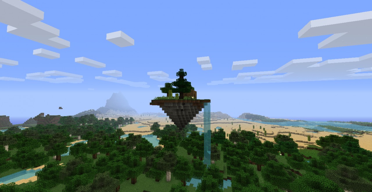 sky survival Minecraft Map