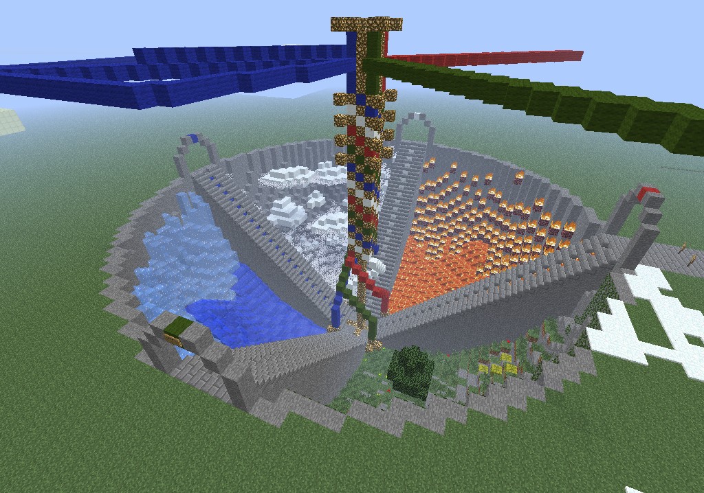 Shrine of the Elements Minecraft Map