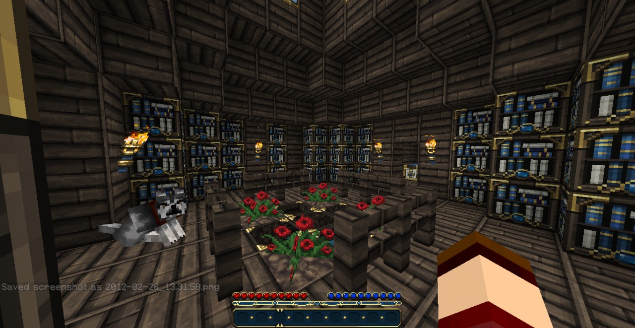 Blakes Skylord engineering house Minecraft Map