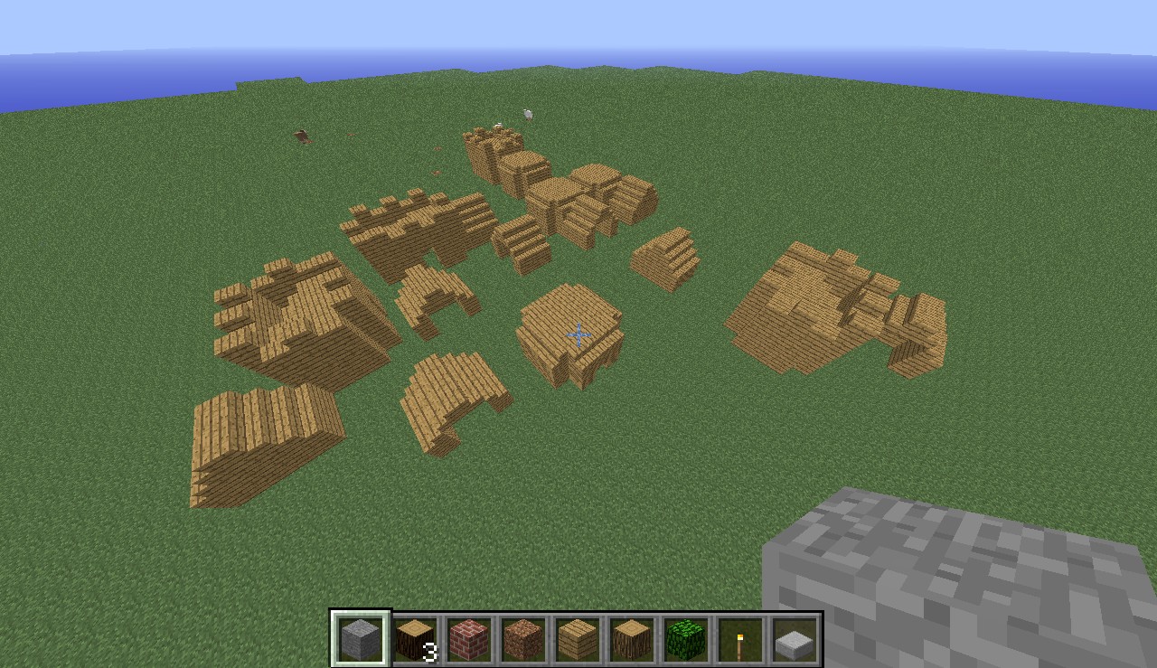 Clay Man Village Minecraft Map