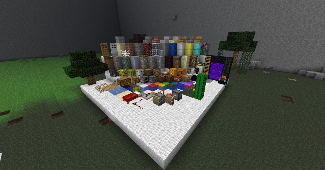 Real sized texture pack test map (read description for more info ...