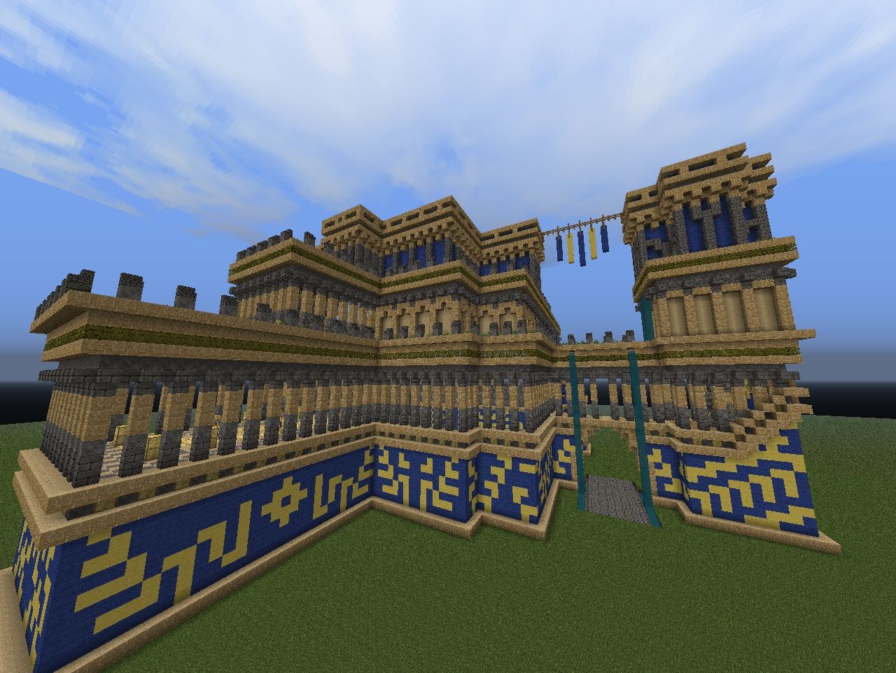 Hanging Gardens of Babylon Minecraft Map