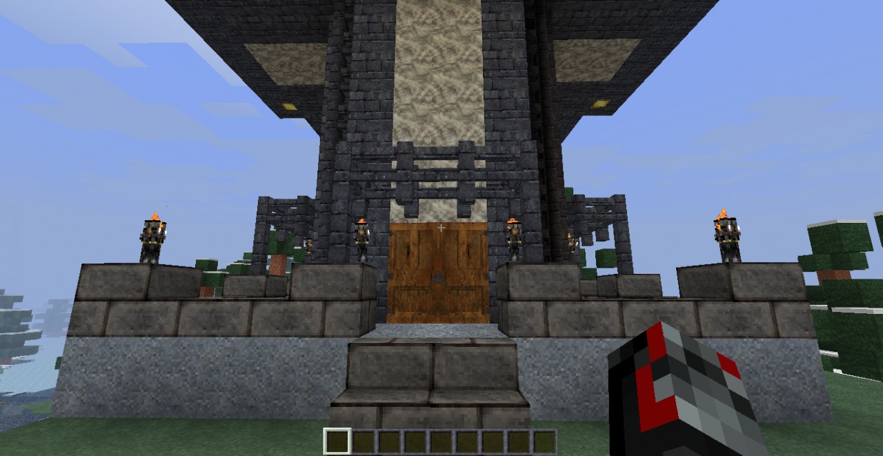 Space age house Minecraft Map