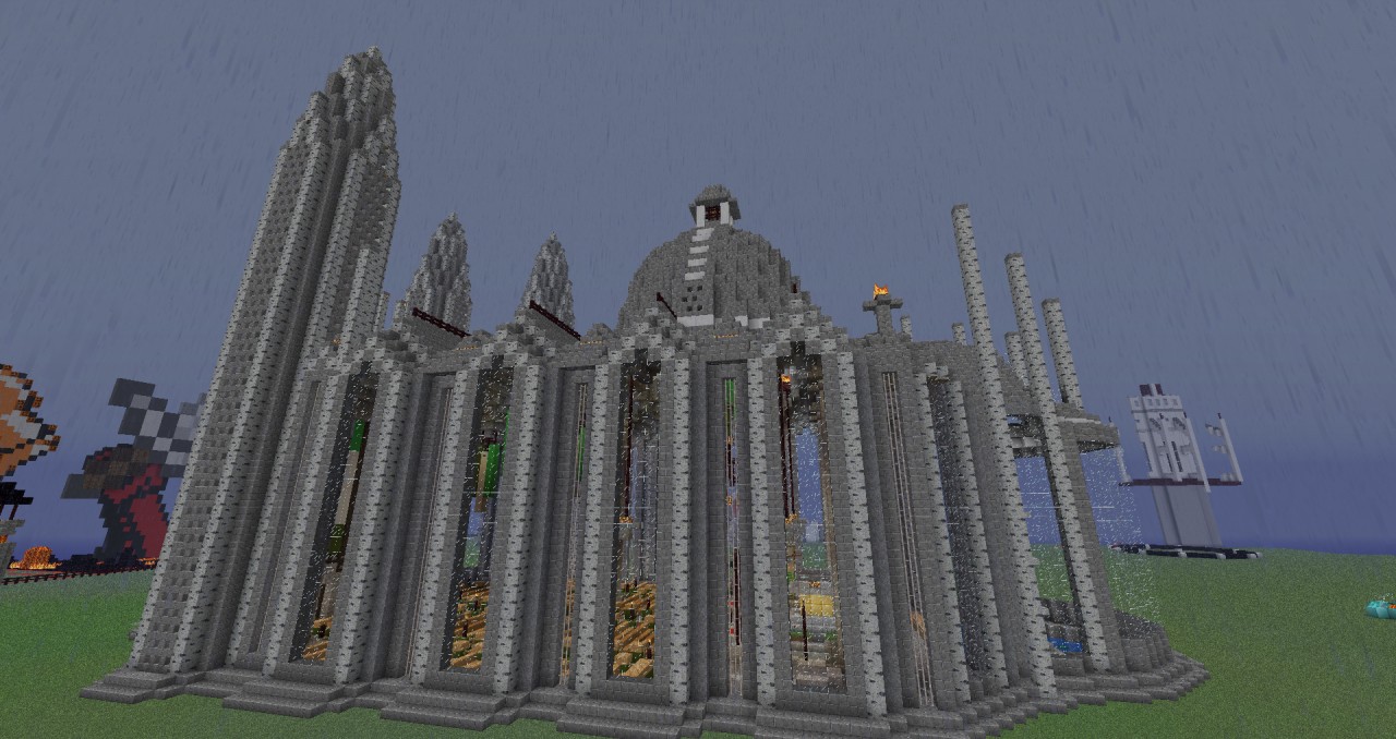White Cathedral (Church of Yogoda) Minecraft Map