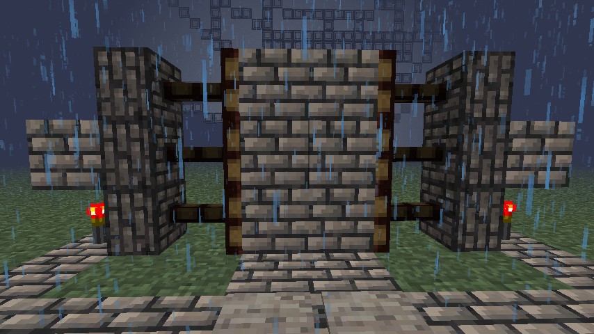 Castle/redstone/ pixel art creation Minecraft Map