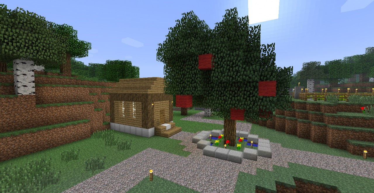 Beach Side Village Minecraft Map