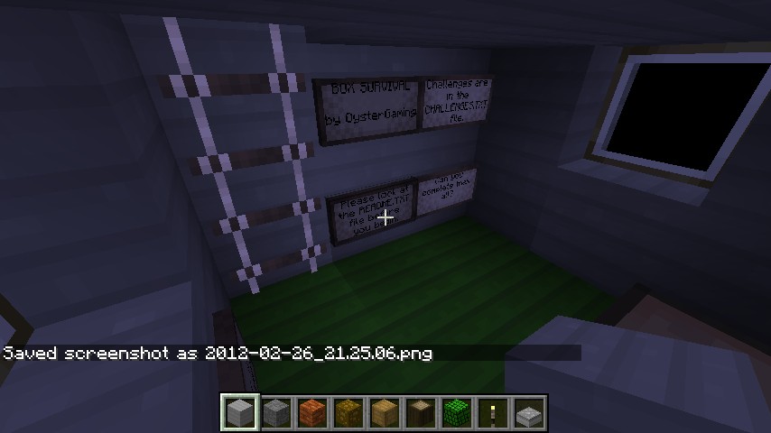 Box Survival Map Minecraft Map