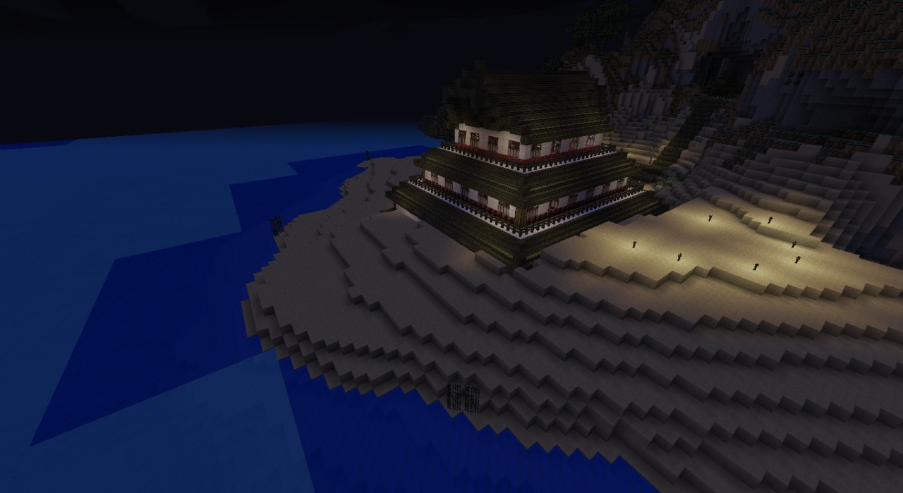 Japanese Island Mountian Contest [Slightly too late] Minecraft Map