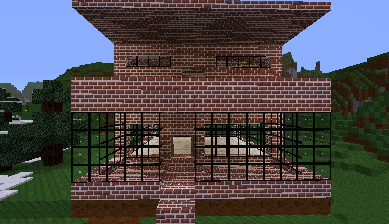Brick house Minecraft Map