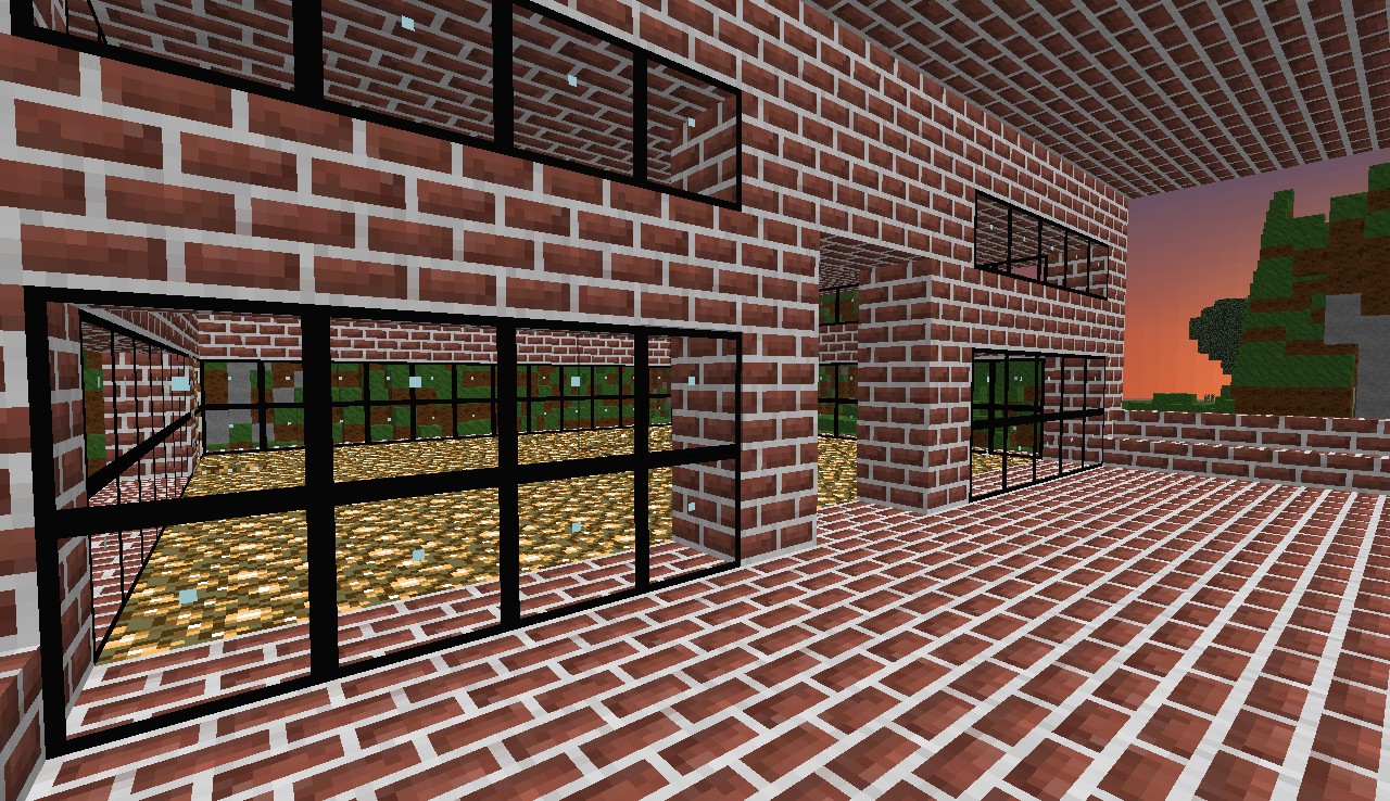 Brick house Minecraft Map