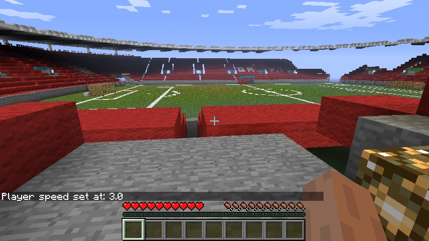 Complete Football Stadium (Liverpool) Minecraft Map