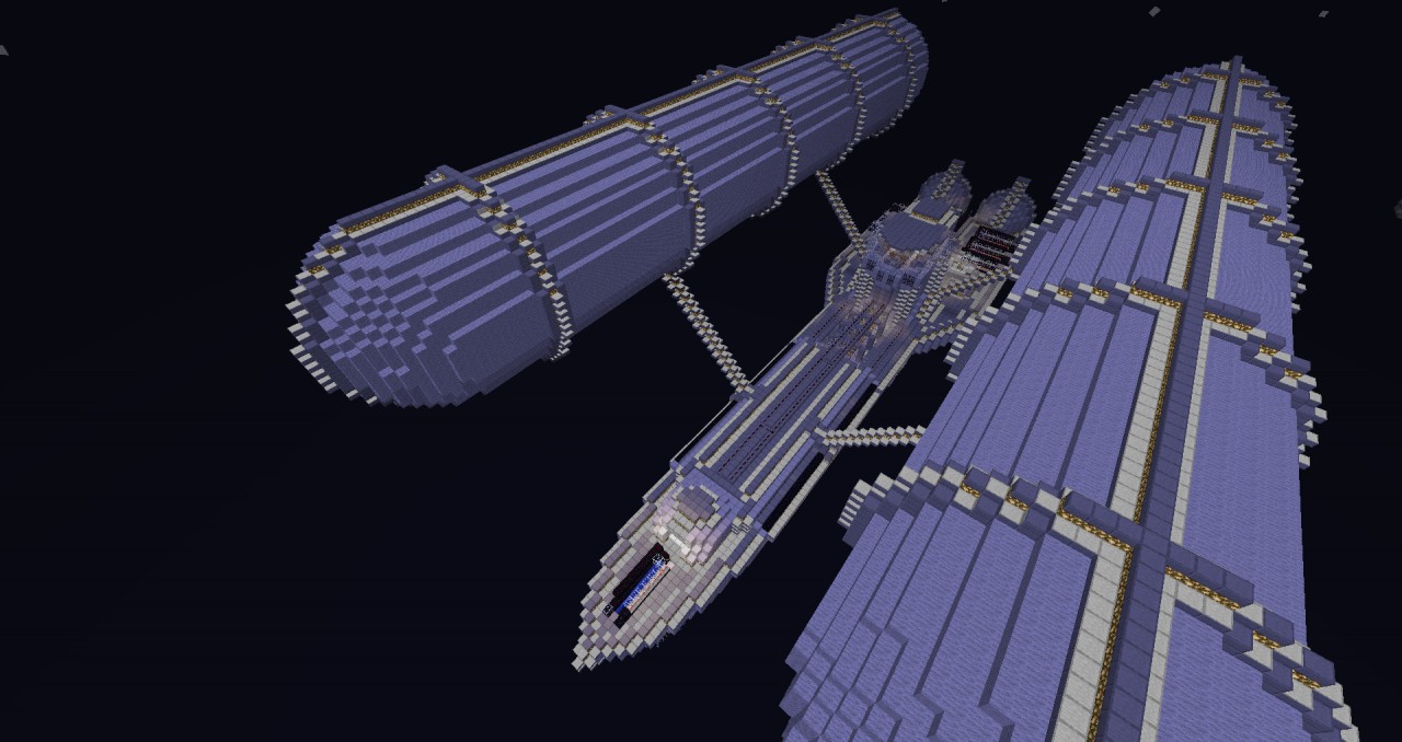The Luminous - Redstone Airship Dreadnought Minecraft Map