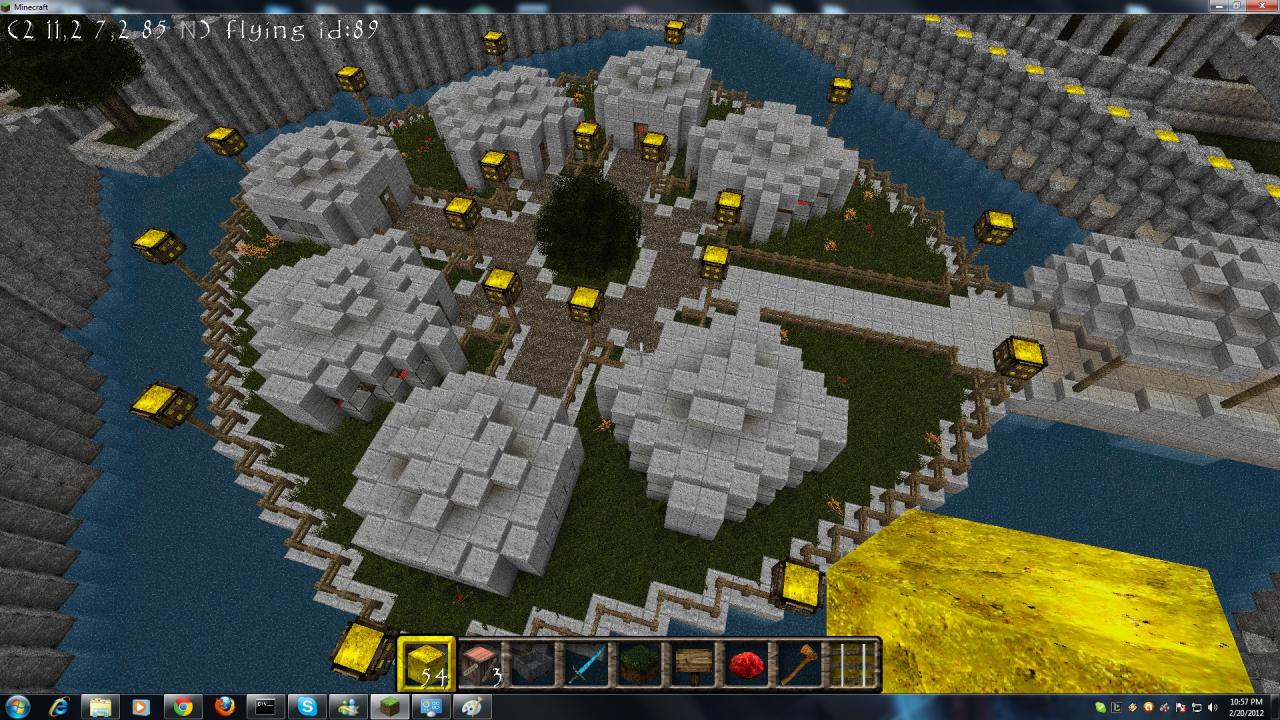 High Tech City Minecraft Map