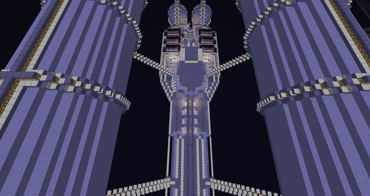 The Luminous - Redstone Airship Dreadnought Minecraft Map