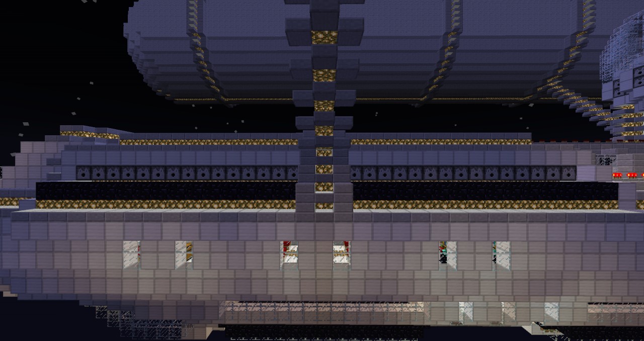 The Luminous - Redstone Airship Dreadnought Minecraft Map