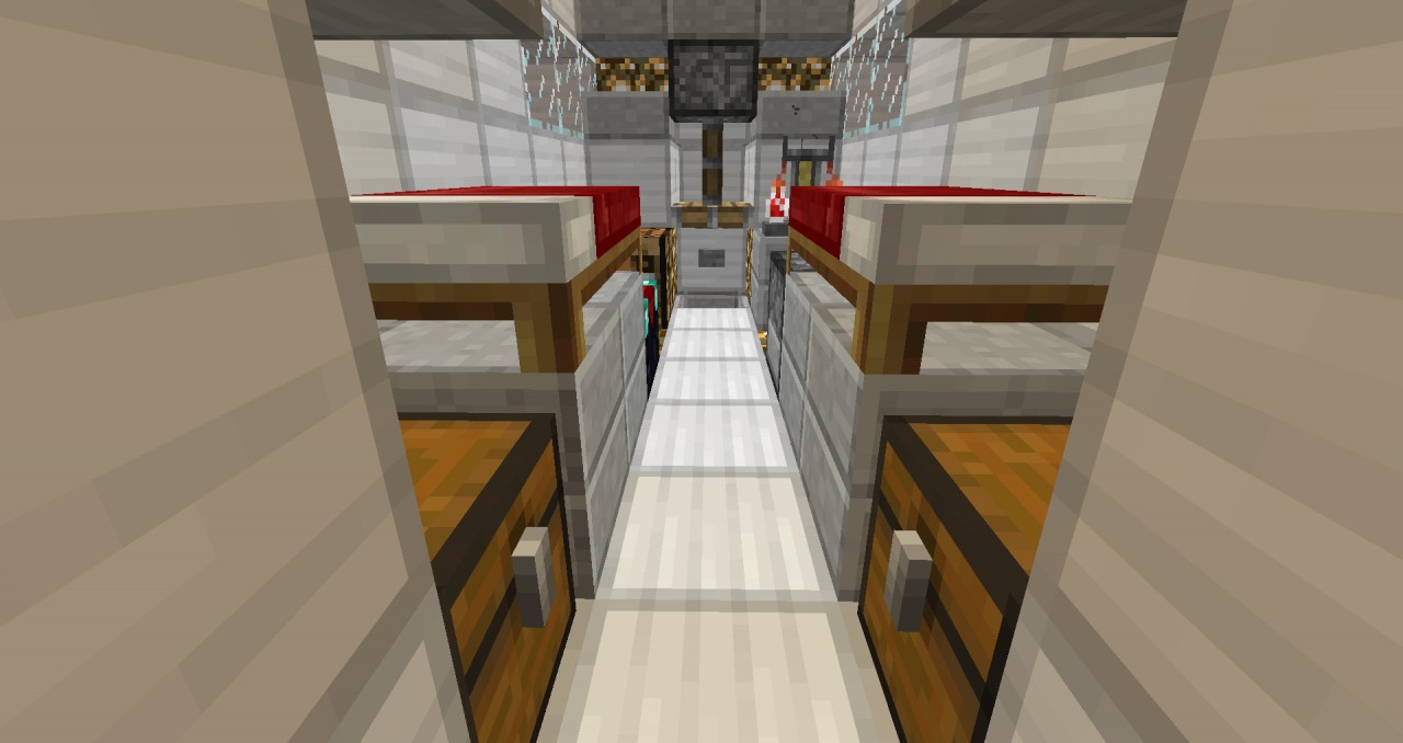 The Icarus - Redstone Airship Frigate Minecraft Map