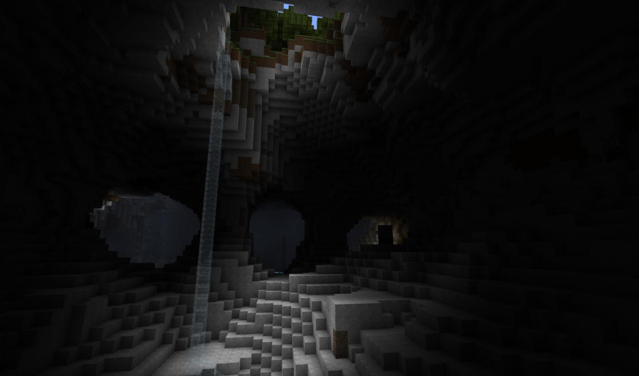 [1.4.x Ready !] Forestia Island - Custom terrain (End portal, ores, giant tress, huge caves ...