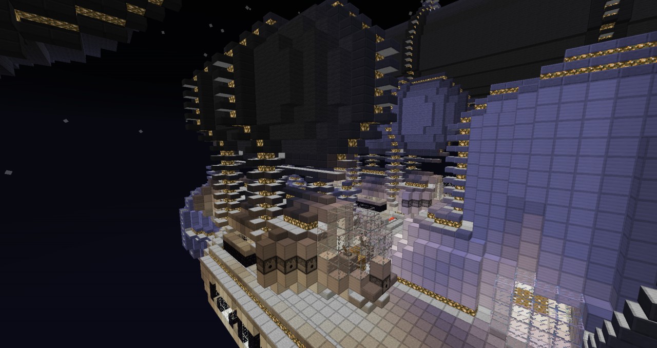 The Radiance - Redstone Airship Carrier Minecraft Map