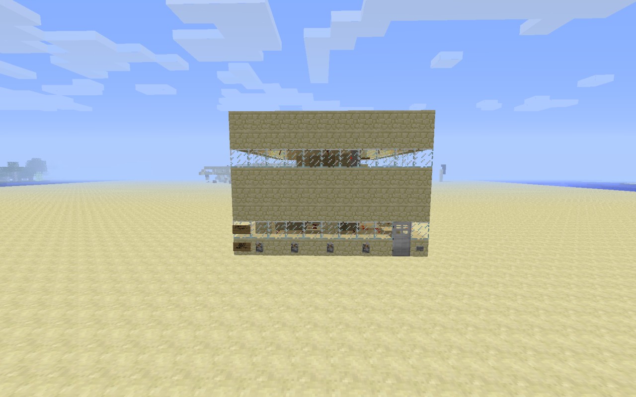 2 Bit Compact Ripple Carry Adder House Minecraft Map