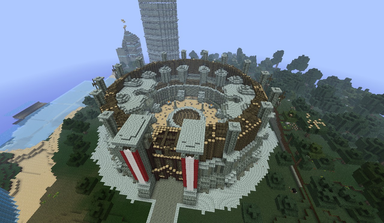 Oblivion Imperial City Arena Recreation! - TheNerdHerd ( With Timelapse ...