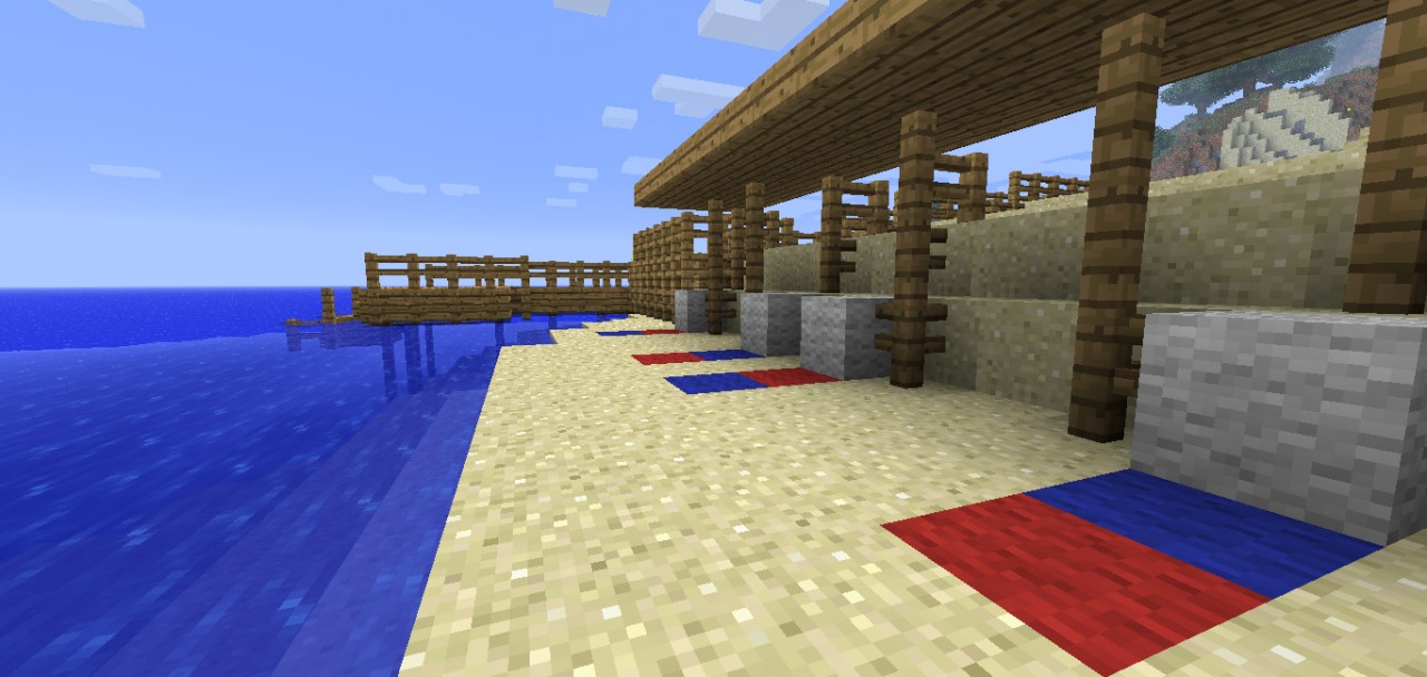 DJ's SeaWing Resort Minecraft Map