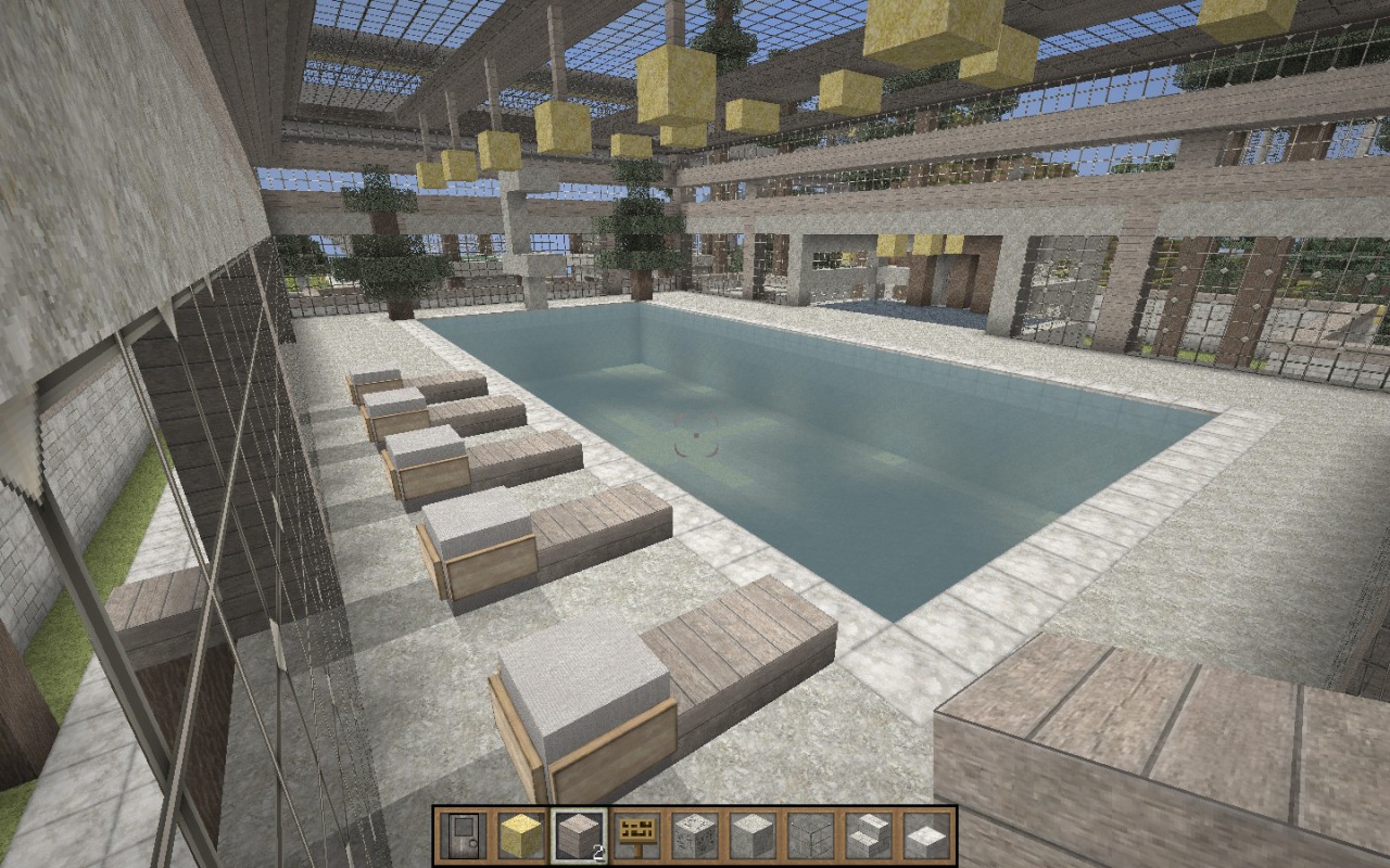Indoors baths with sauna (Download) version 1.2 Minecraft Project