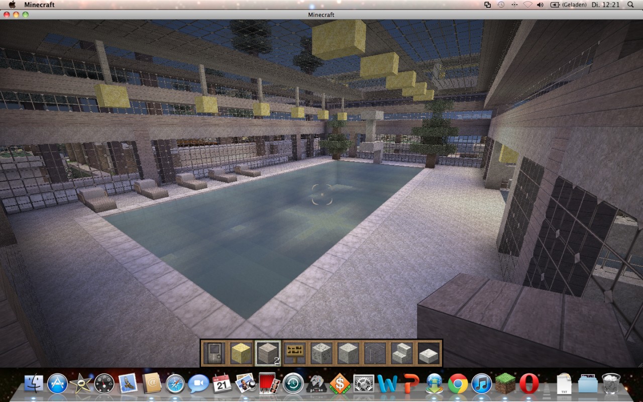 Indoors baths with sauna (Download) version 1.2 Minecraft Map