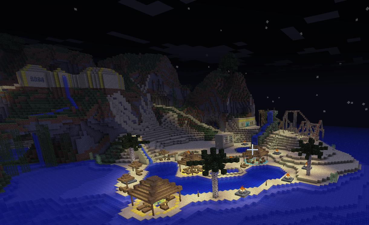 Fire Isle All Inclusive Resort and Spa Minecraft Map