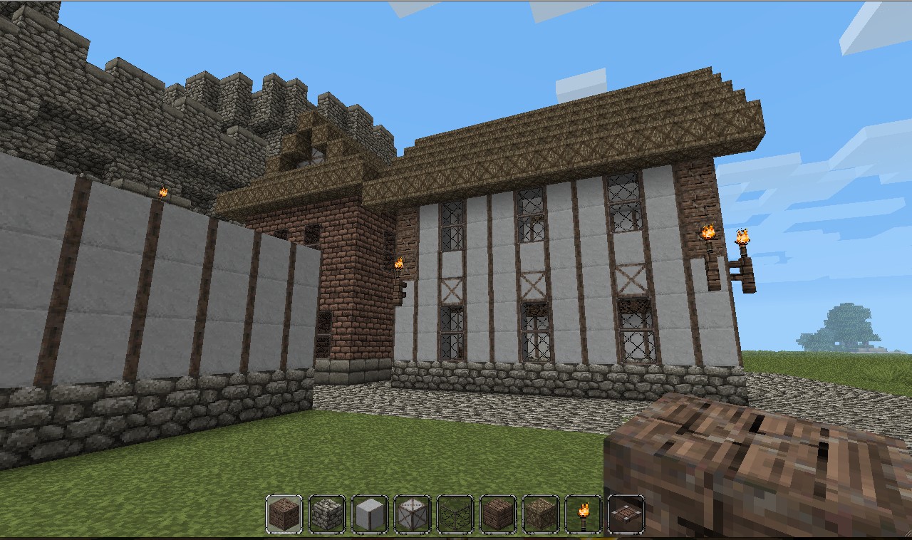 Medieval city Minecraft Map