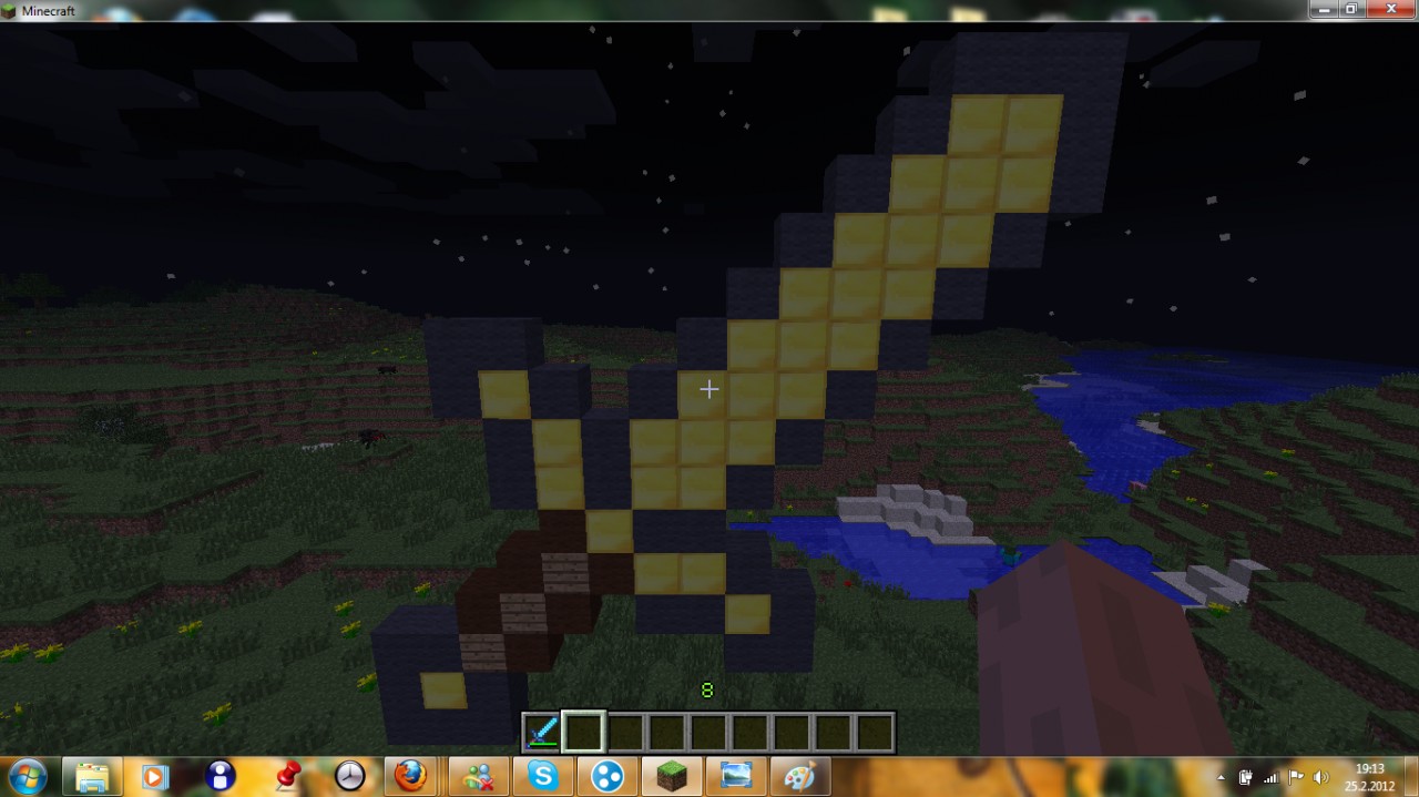 Diamond,Gold,Iron-Sword Minecraft Map