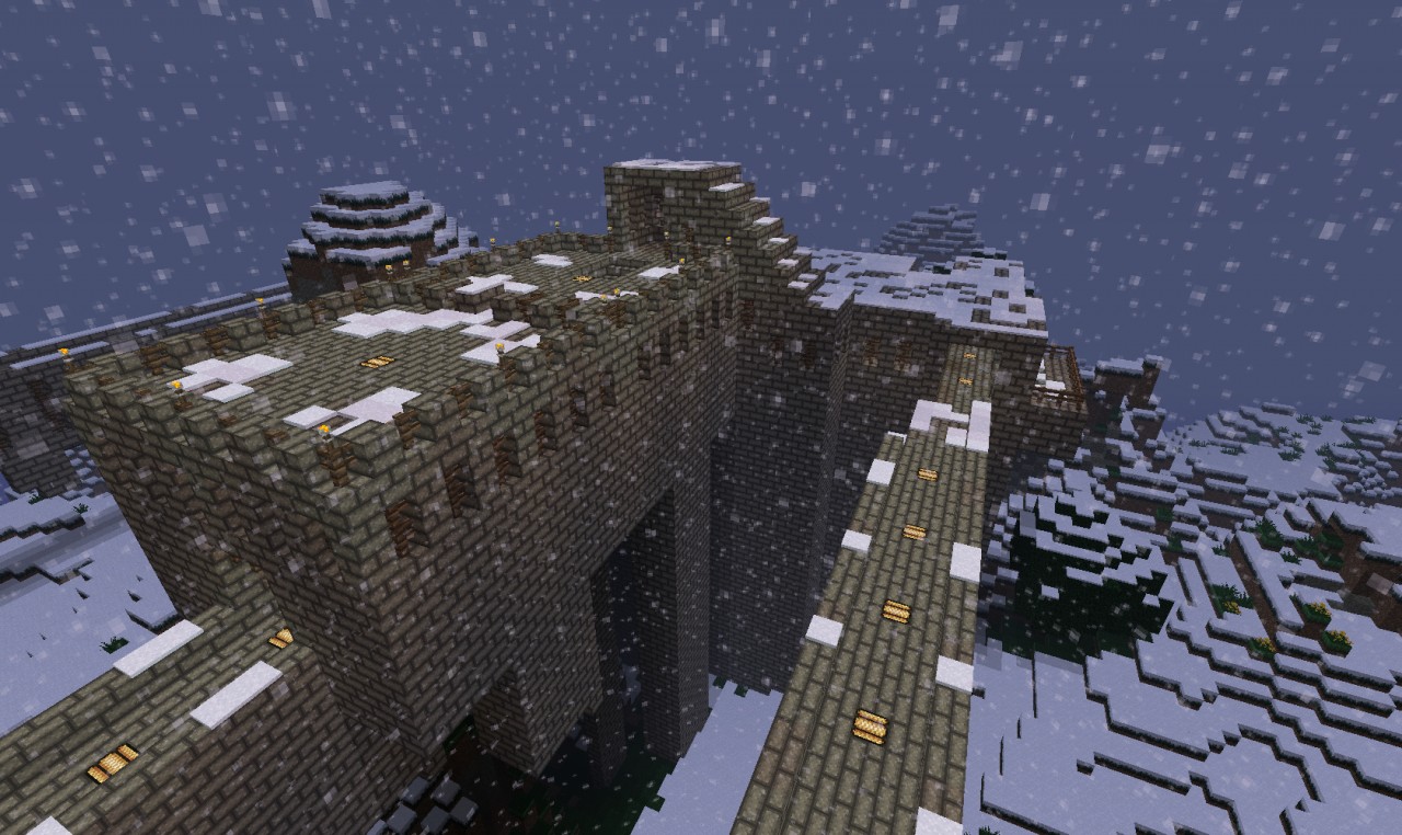 The Frozen Fortress Minecraft Map