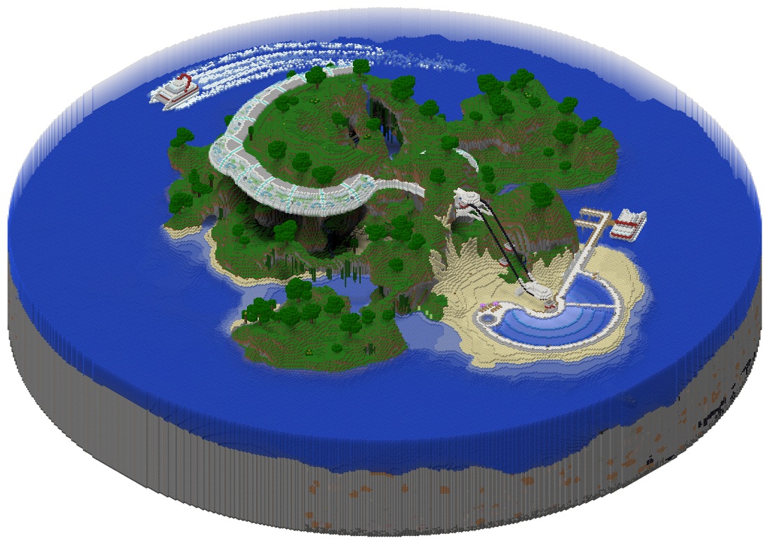 Resort Planet Minecraft Map