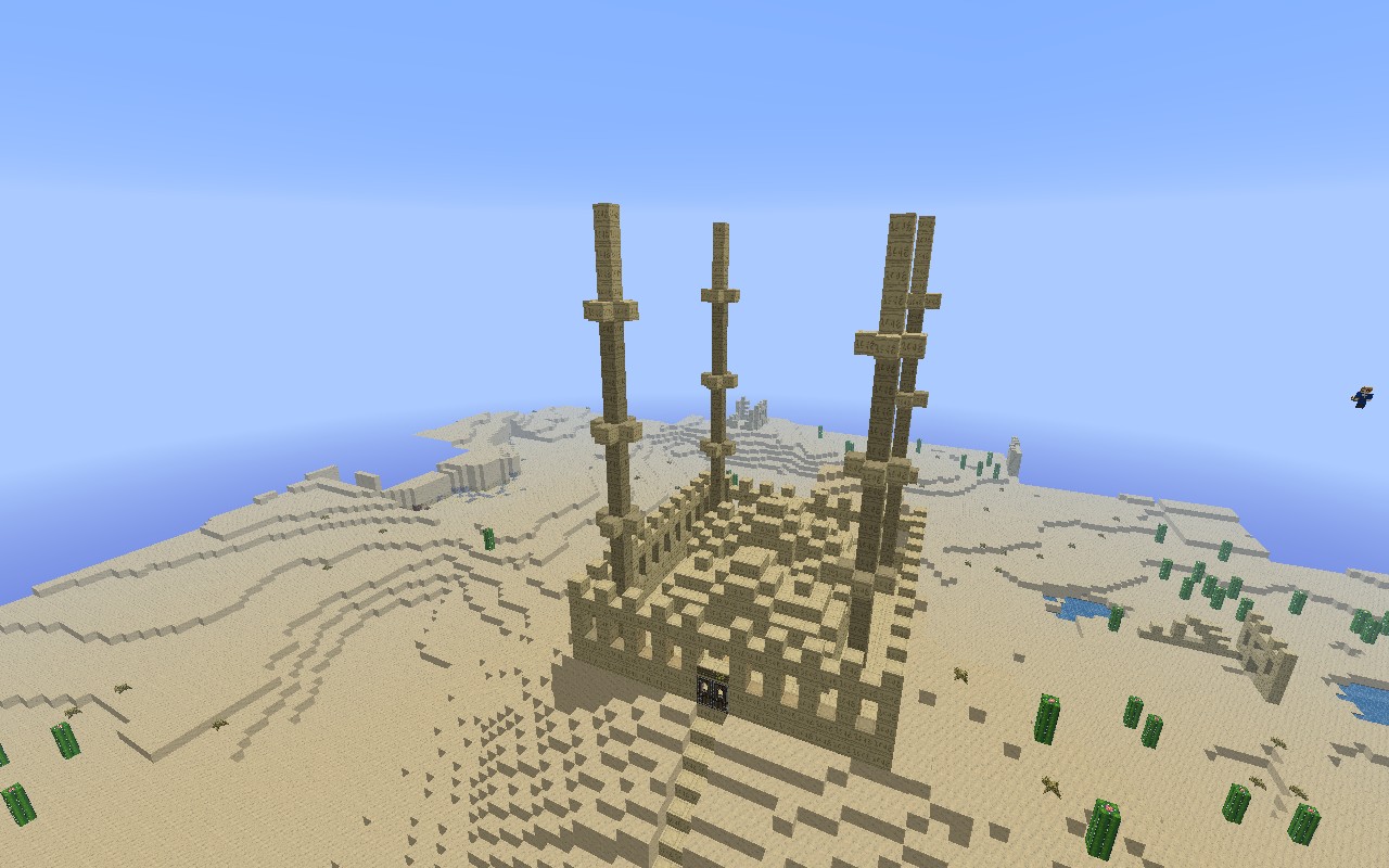 Arabian Desert Mosque Minecraft Map