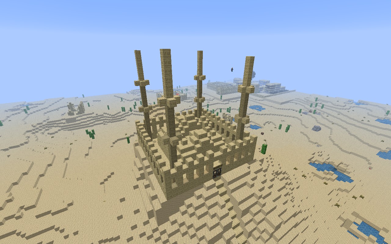 Arabian Desert Mosque Minecraft Map